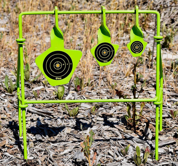 SME SMEST22FLD Spinning Target, Handgun Steel Black/Green – Steglich ...